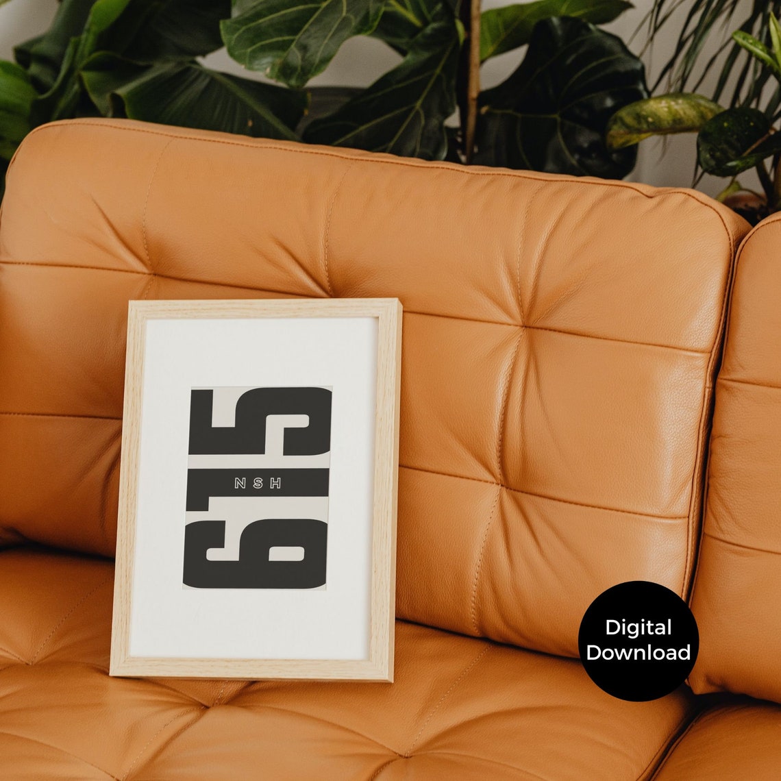 Nashville 615 Area Code Poster Set: Realtor Closing Gift (digital ...