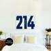 Dallas Area Code 214 Poster Set: Blue and White Wall Art (digital ...