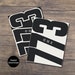 Chicago 773 Area Code Poster Set: Black & White Wall Art (digital ...