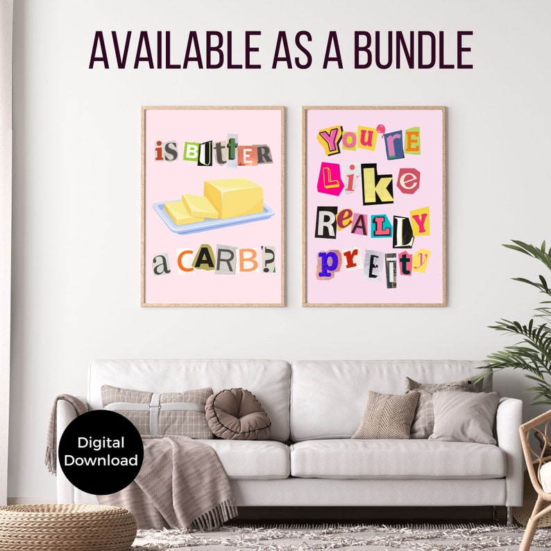 Mean Girls, Pink, Preppy Coquette Aesthetic, Dorm Room Decor for ...