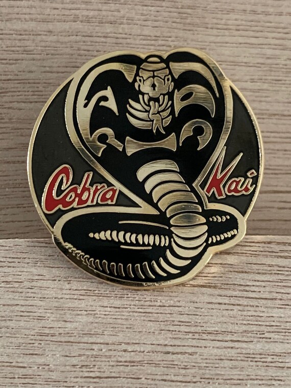 Cobra Kai Inspired Pin Netflix Show the Karate Kid Cobra - Etsy