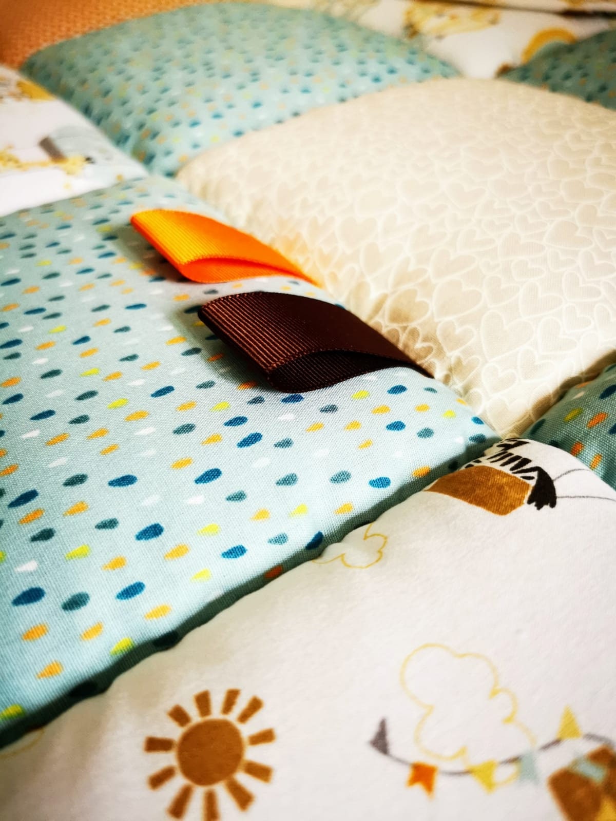 Handmade Baby Playmat - Sensory, in Pastels - Etsy UK