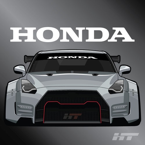 Made in Japan Windshield Sticker Vinyl Window Decal Japanese | Etsy