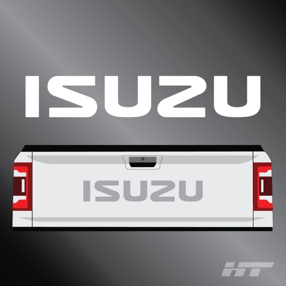 ISUZU Tailgate Sticker Decal Car Sticker Vinyl Decal | Etsy