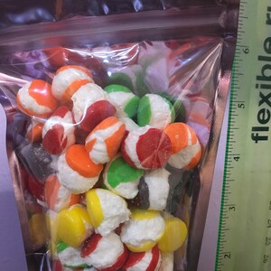 Freeze-dried Chewy Rainbow Disc Candies - Etsy