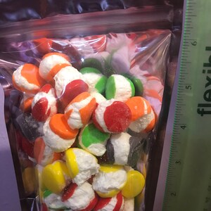 Freeze-dried Chewy Rainbow Disc Candies - Etsy