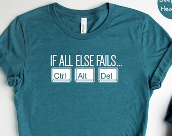 Ctrl Alt Del Shirt - Etsy