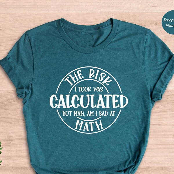 Funny Math T Shirt - Etsy