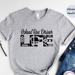 School Bus Driver Shirt Bus Driver Sweatshirt Bus Driver - Etsy