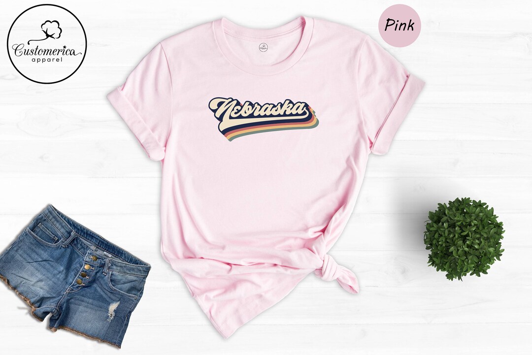 Retro Nebraska Shirt, Nebraska State Shirt, Nebraska Travel Shirt ...