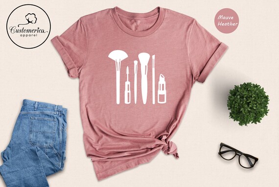 Brushes Makeup Artist T Shirts Makeup Artist T Shirt, Makeup Brush