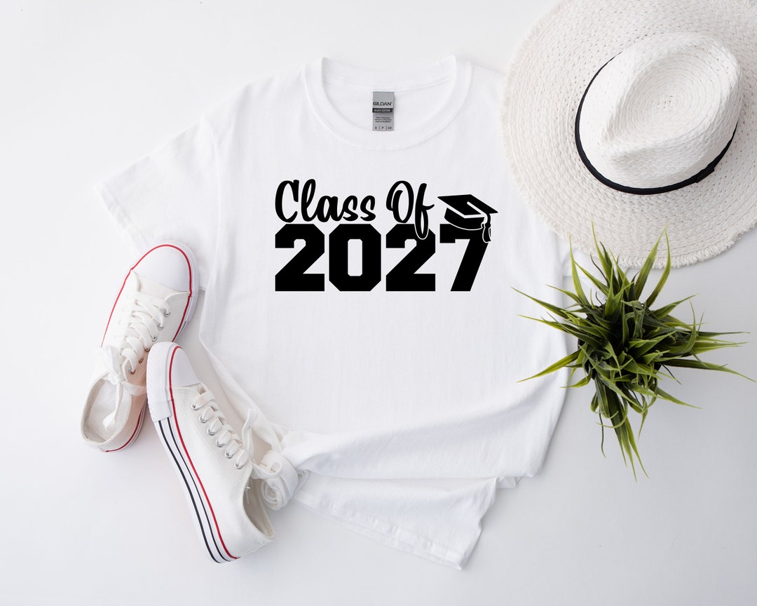 Class of 2027 Shirt, Growing up Shirt, School Shirt, Graduation Gift ...