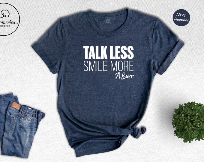 Smile More Shirt, Smile More Graphic T-shirt, Motivational Shirt ...