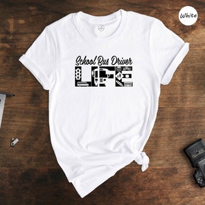 School Bus Driver Shirt, Bus Driver Sweatshirt, Bus Driver Gift, School ...
