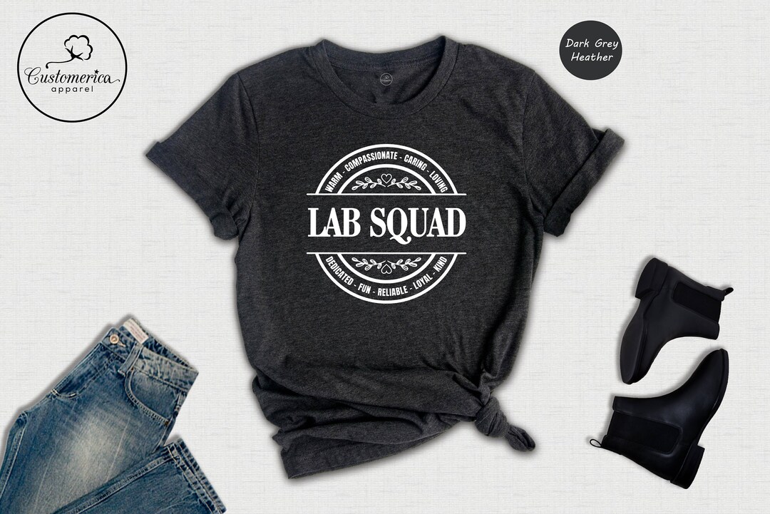 Lab Squad Shirt, Lab Staff Appreciation, Lab Worker Shirt, Technician ...