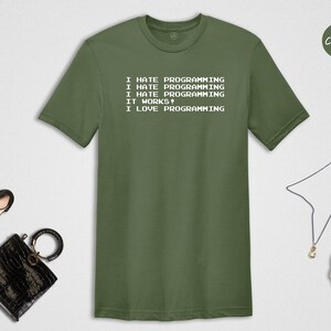 Computer Programmer Gift, Software Engineer, Computer Shirt, Coder Man Shirt, Coding T-shirt ...