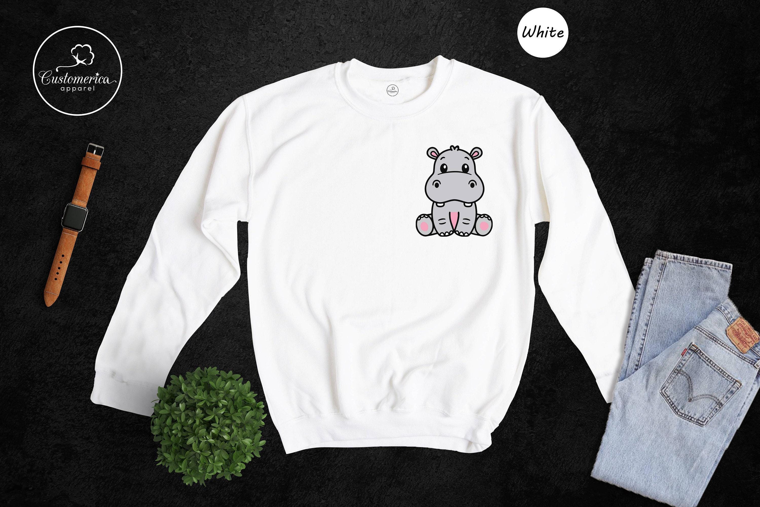 Hippo Shirt, Zoo Savanna Kids Tee, Cute Hippo T-shirt, Hippo Kids Shirt ...