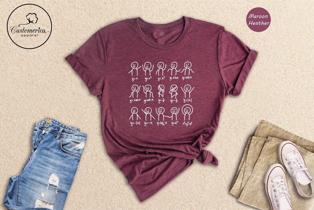 Math Stick Figures, Math Teacher T-shirt, Science Teacher, Scientist ...