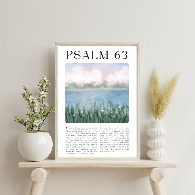 Psalm 63 - Etsy