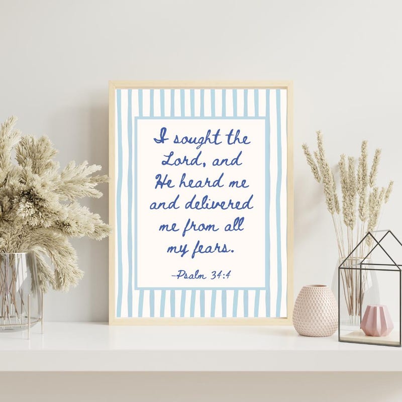 Psalm 34 - Etsy