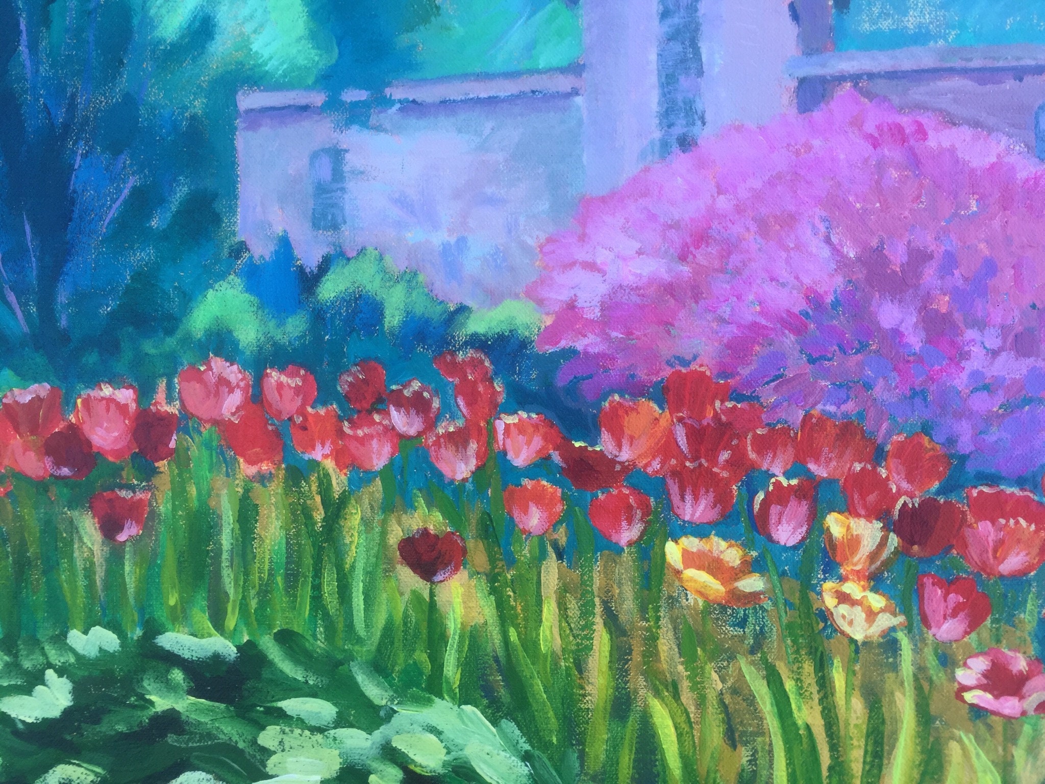 Tulips Garden, Ananda Village, Crystal Hermitage Gardens, Meditation ...