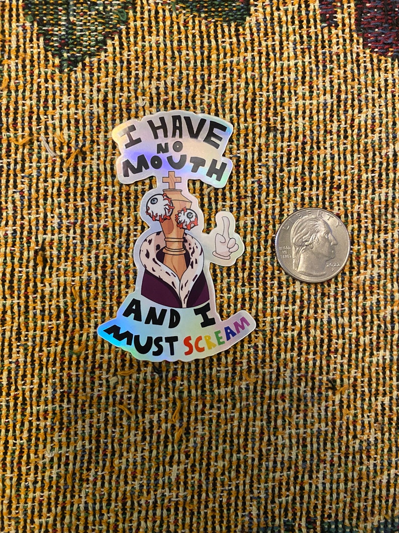 The Amazing Digital Circus Kinger Character Vinyl Sticker - Etsy UK