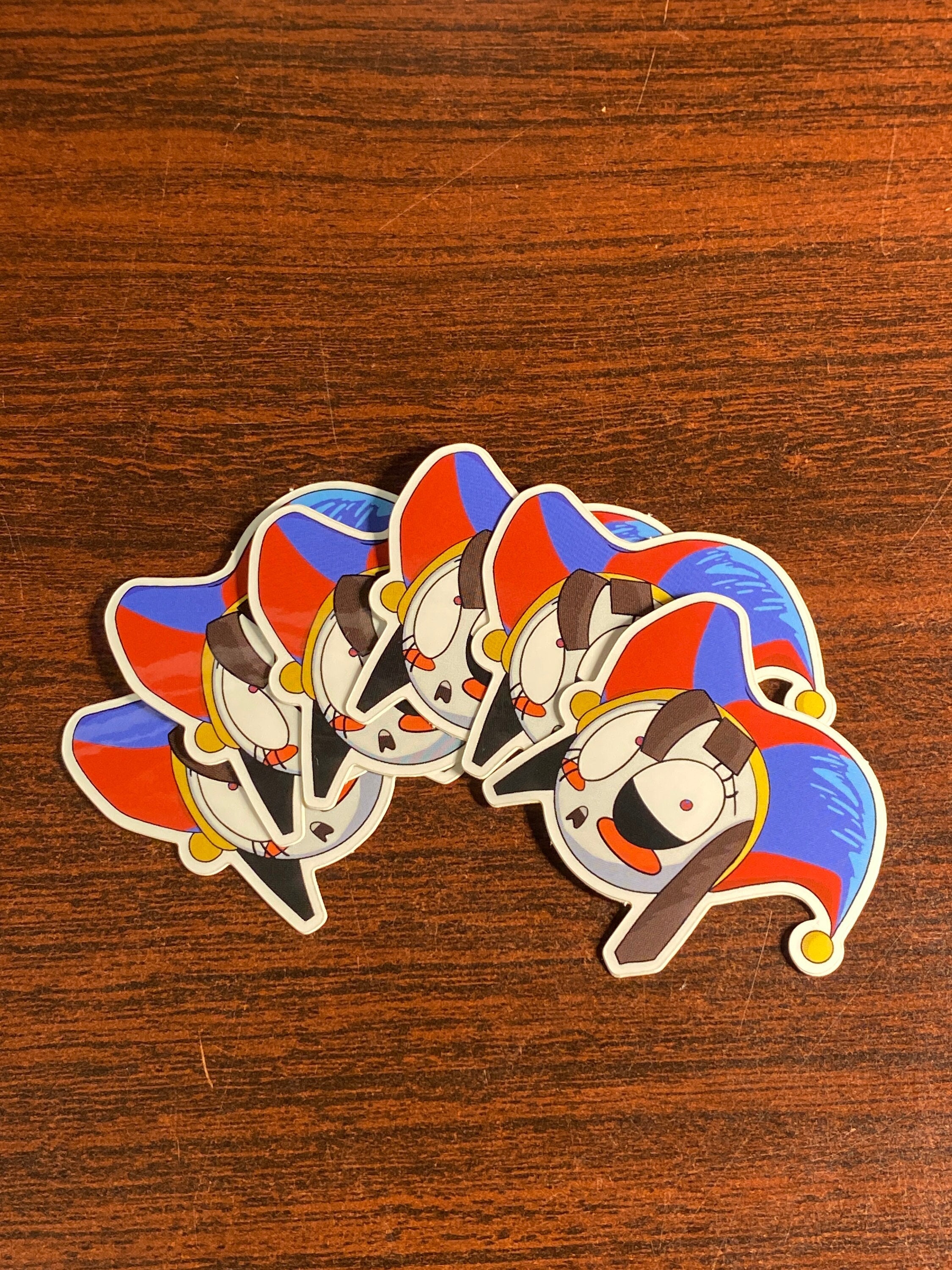 The Amazing Digital Circus Pomni Character Vinyl Sticker - Etsy