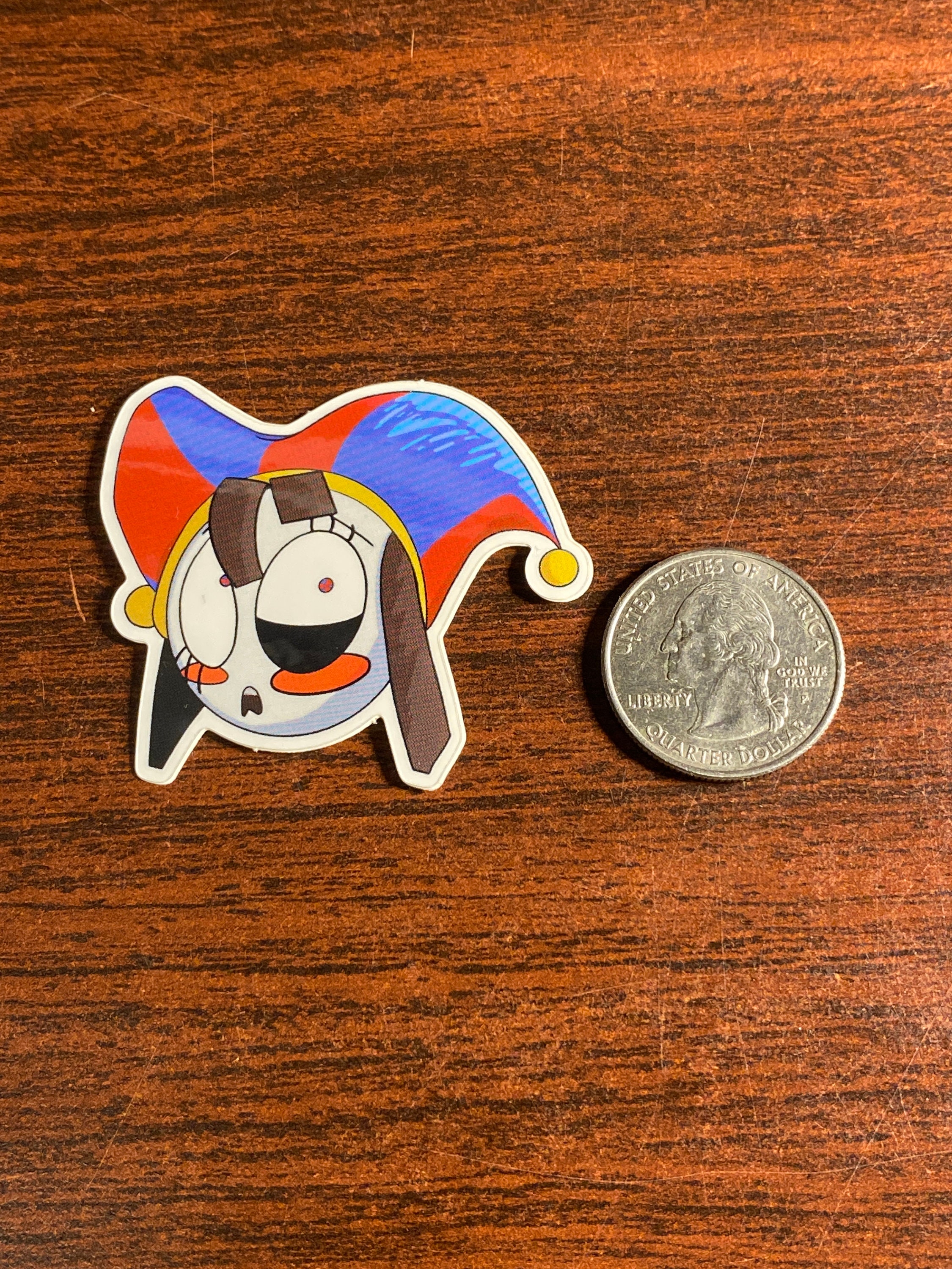 The Amazing Digital Circus Pomni Character Vinyl Sticker - Etsy