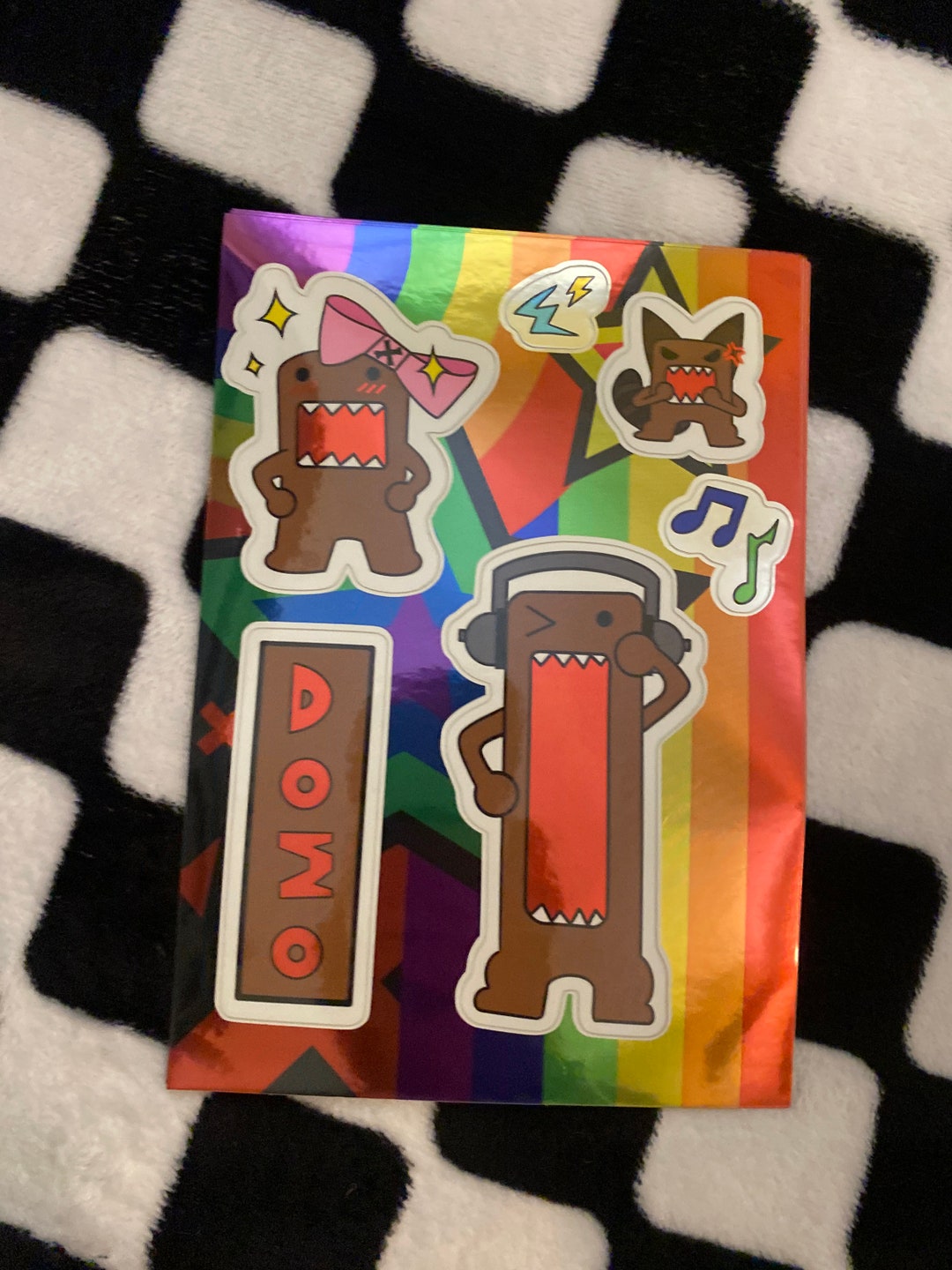 Domo Kun Character Sticker Sheet - Etsy