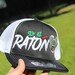Soy El Raton Snapback Trucker Cap Black & White - Etsy