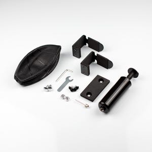 BLACK Mini Basketball Hoop W/black Rim & Black Chain Net | Customizing ...