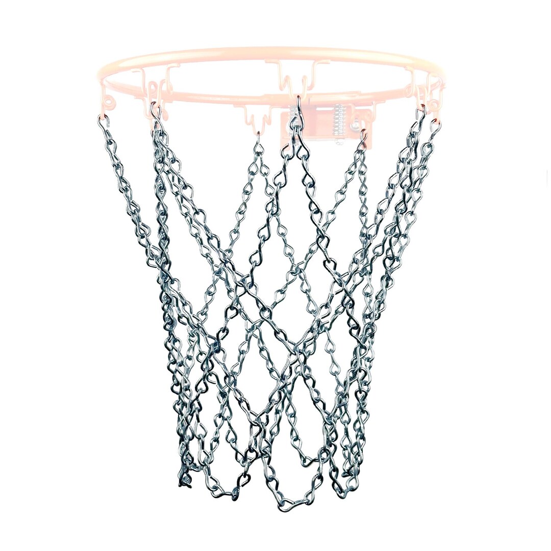 Silver Chain Net for 8 Hook Mini Basketball Hoop | Chain Net ONLY; NO ...