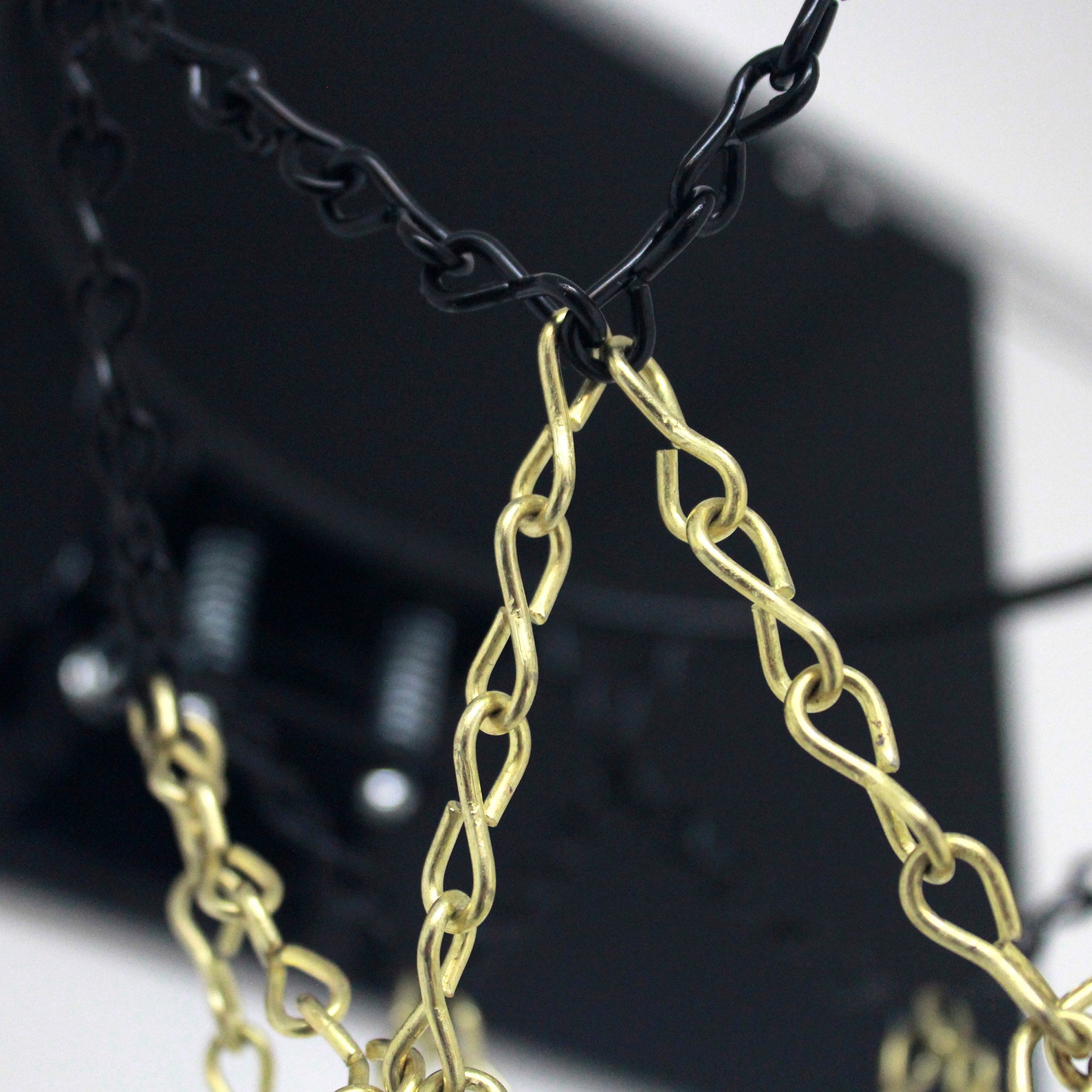 6 Hook Black to Gold Chain Net for Mini Hoop Chain Net ONLY - Etsy