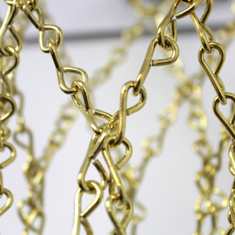 8 Hook Gold Chain Net for Mini Basketball Hoop Chain Net ONLY NO HOOP ...