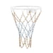 CLEAR Mini Basketball Hoop W/white Rim & Gold Chain Net | Customizing ...