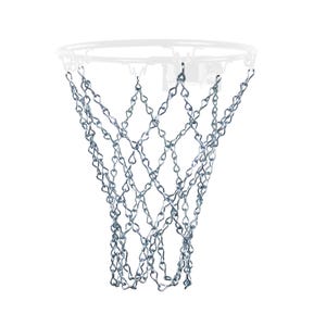 6 Hook Silver Chain Net for Mini Basketball Hoop | Chain Net ONLY; NO ...
