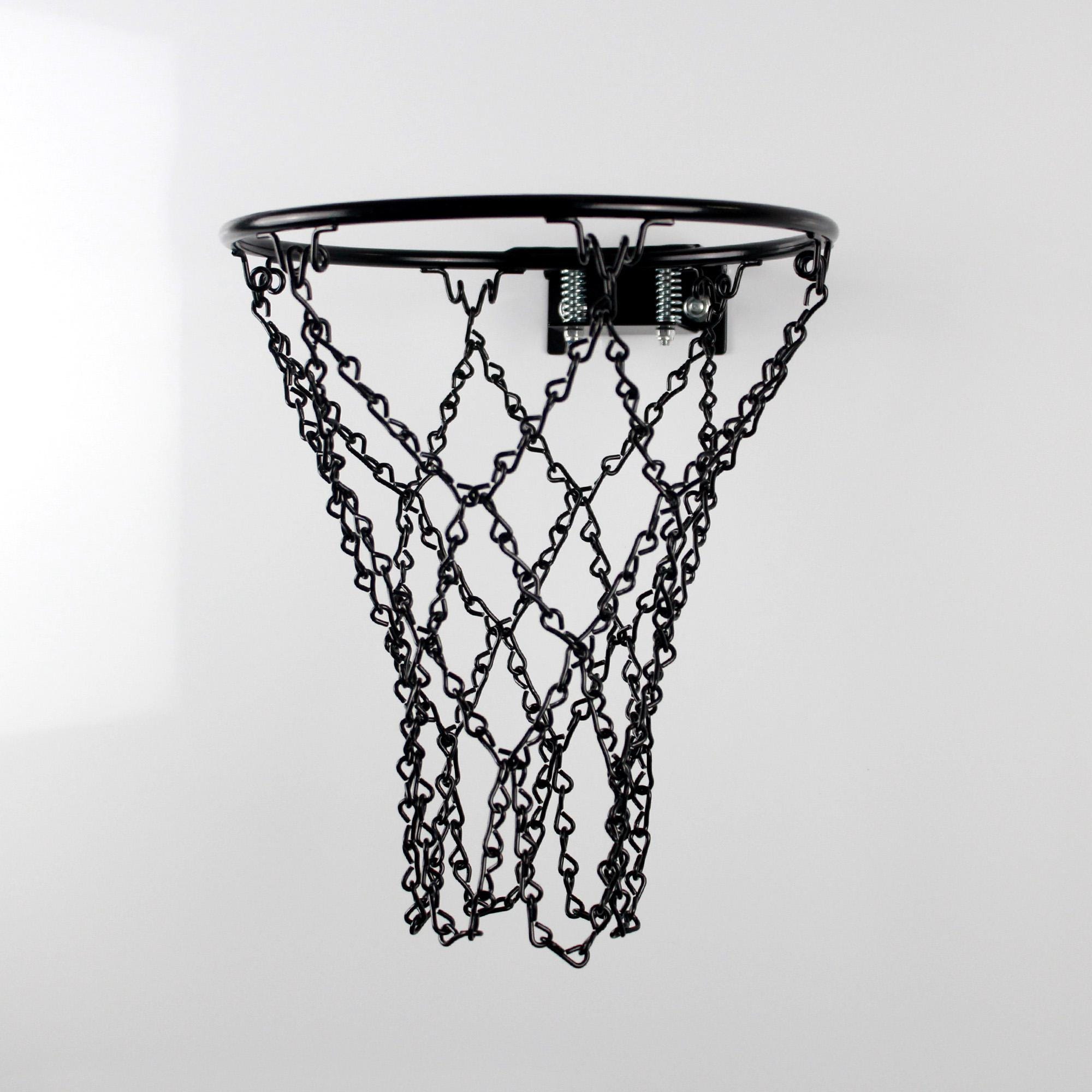 6 Hook Black Chain Net for Mini Basketball Hoop Chain Net ONLY NO HOOP Etsy Polska