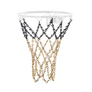 6 Hook Black to Gold Chain Net for Mini Hoop | Chain Net ONLY; NO HOOP ...
