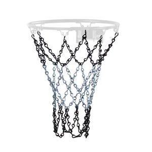 6 Hook Black & Silver Chain Net for Mini Basketball Hoop | Chain Net ...