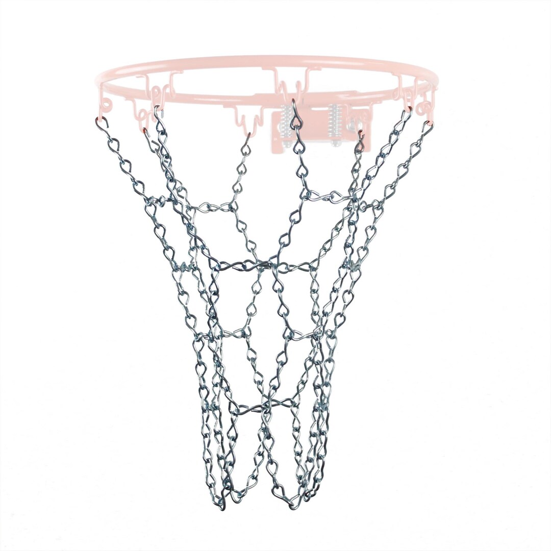 8 Hook Silver Chain Net for Mini Basketball Hoop | Chain Net ONLY; NO ...
