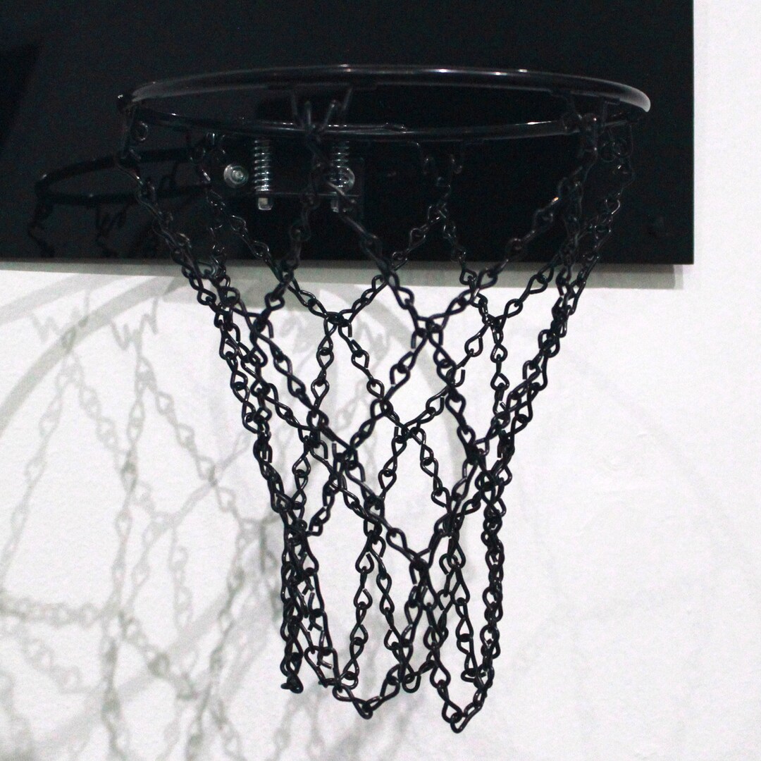 6 Hook Black Chain Net for Mini Basketball Hoop Chain Net - Etsy