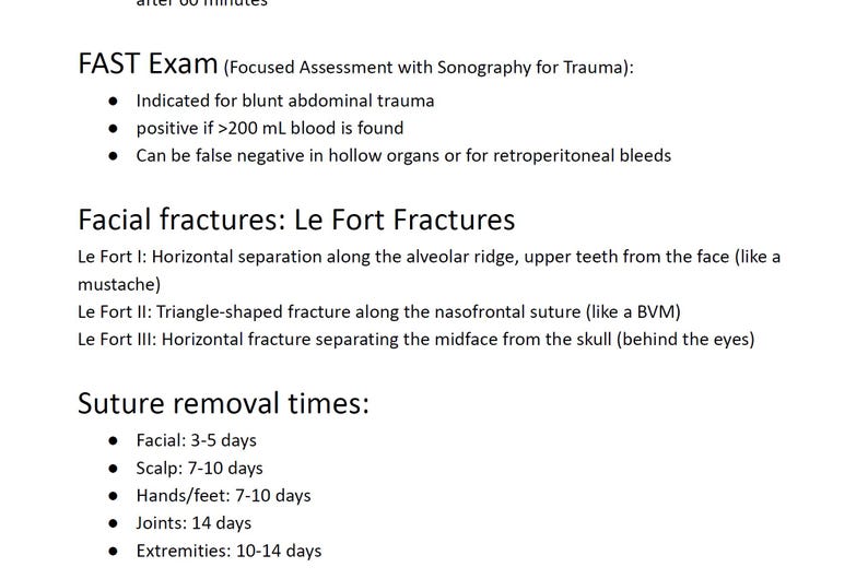 CEN Review Notes - Complete Set - Etsy