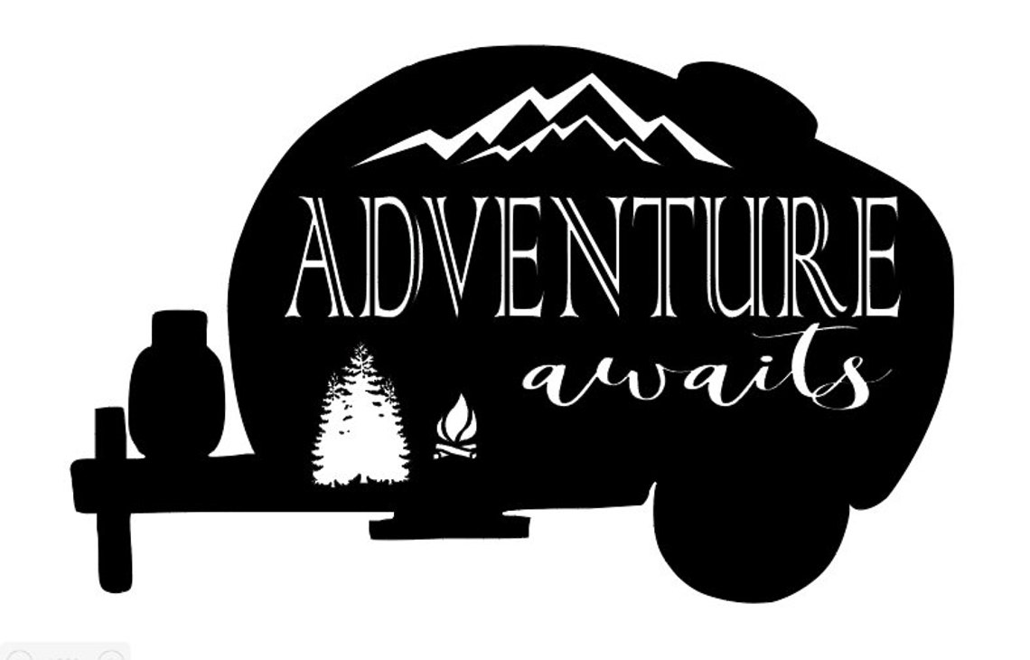 Adventure Awaits Camper SVG - Etsy