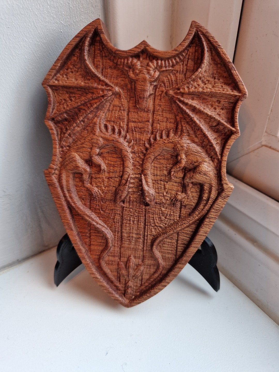 Dragon Sheild,dragons,viking Sheild,dragon,viking,norse Mythology, Wood ...