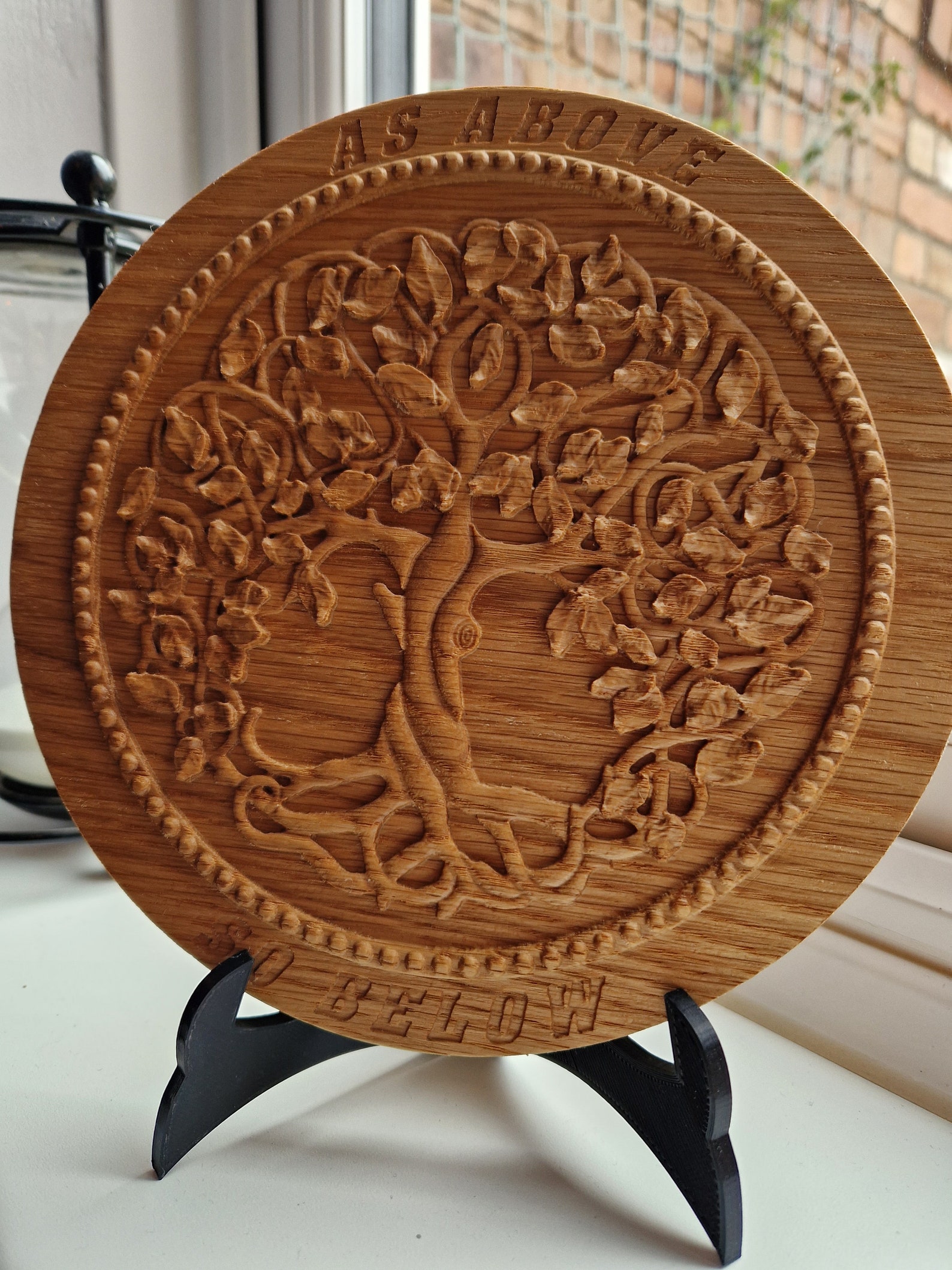Tree of Life Wiccan Tree of Life Wood Carved Tree of Life - Etsy