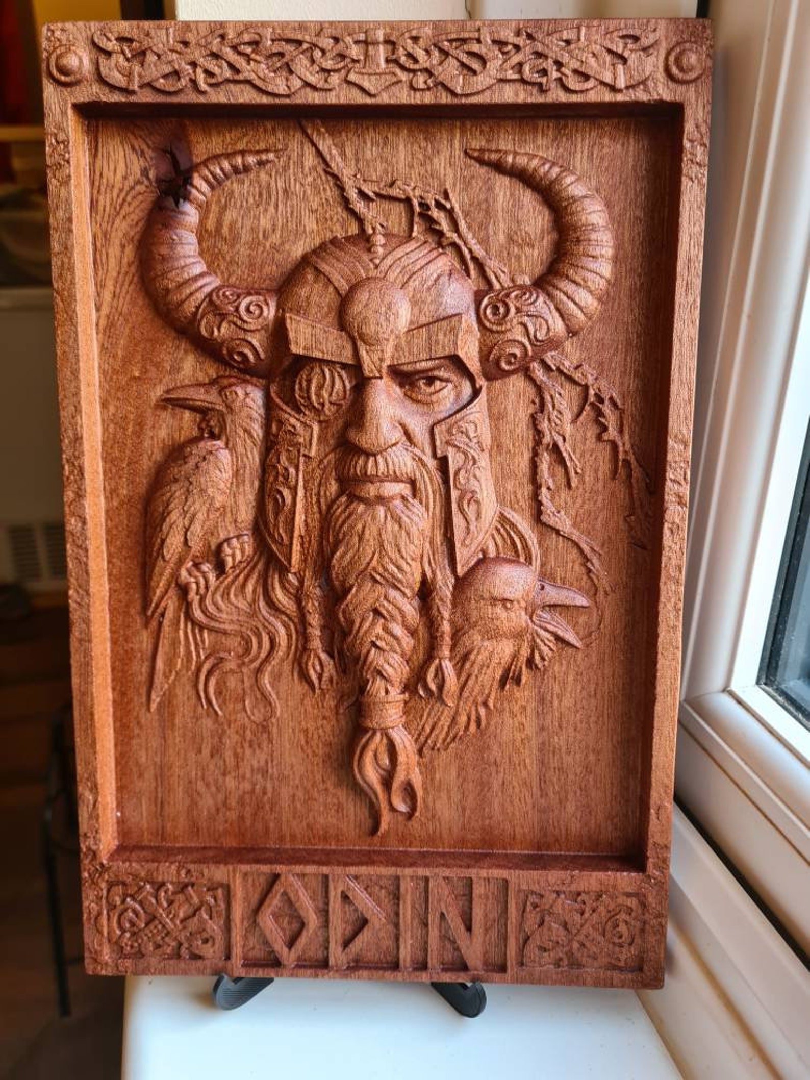 Norse Mythology Gifts Viking Decorations Odin Statue - Etsy