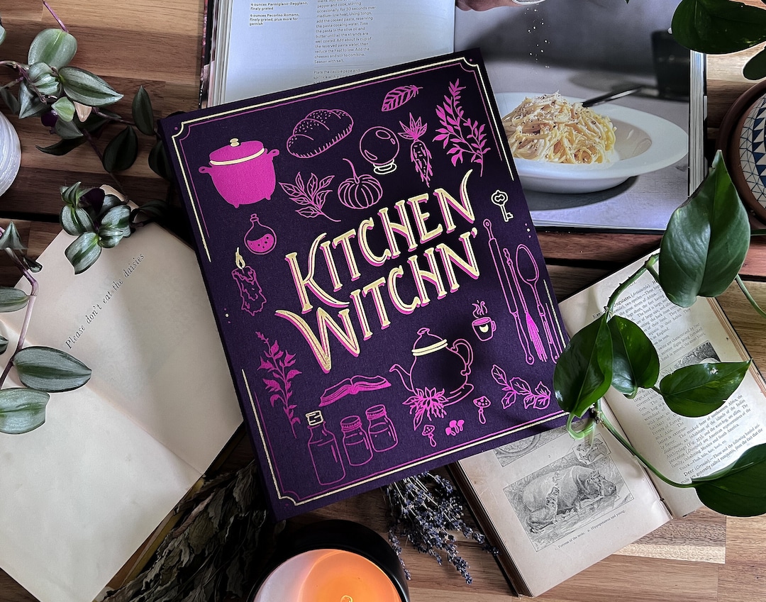 Kitchen Witchn' - Recipe Book / Kitchen Witch Grimoire - Etsy