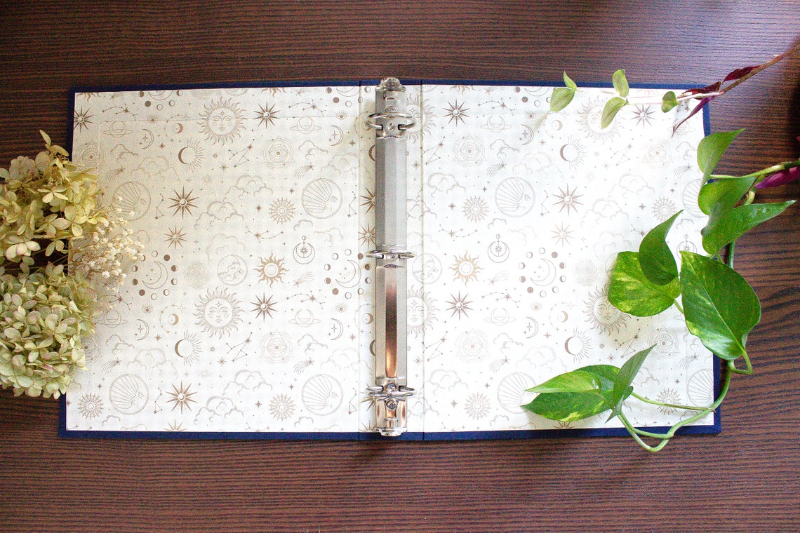 Handmade Tarot Binder for 8.5 X 11 letter Size Pages - Etsy