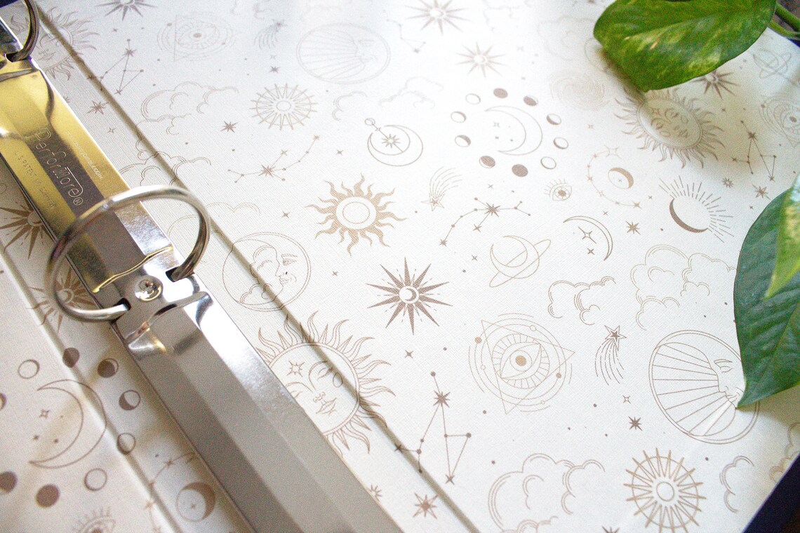 Handmade Tarot Binder for 8.5 X 11 letter Size Pages - Etsy