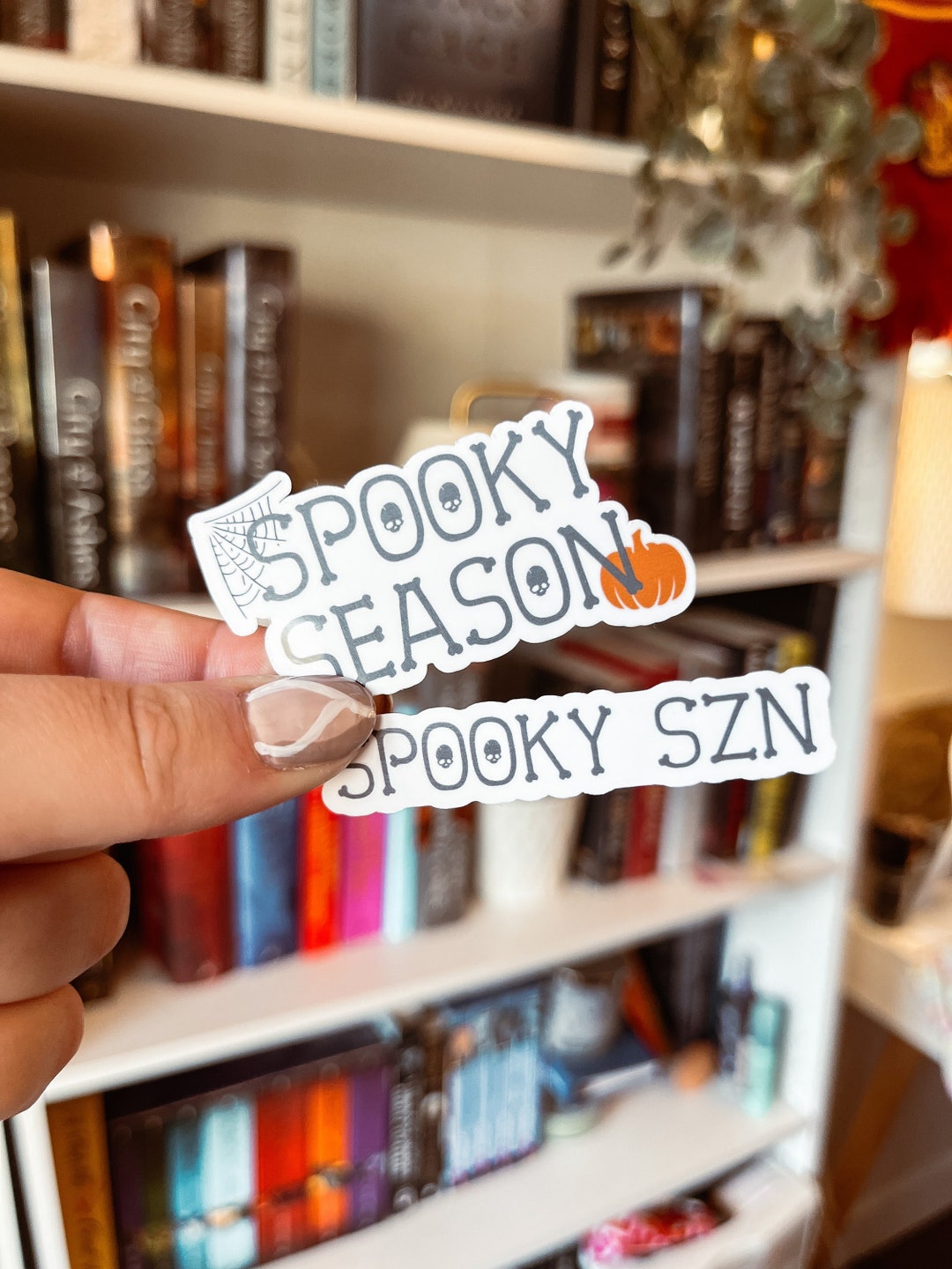 Spooky Season Sticker Halloween Stickers Fall Witchy - Etsy